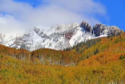 Drive Kebler Pass for Fall Colors, Kebler Pass Road, Crested Butte, CO