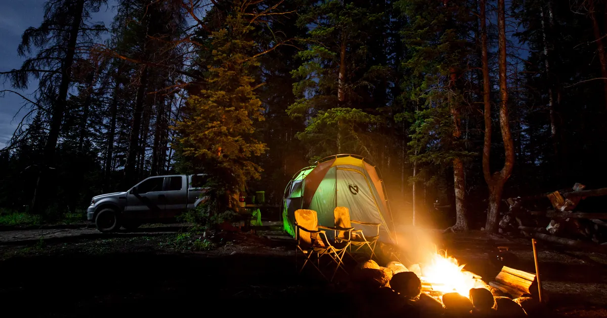 Camp at Stillwater Pass, Grand Lake, Colorado