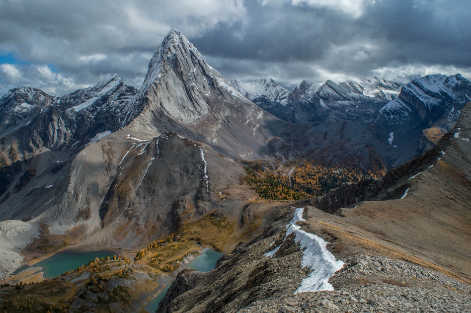 Scramble Smutwood Peak, Kananaskis, Alberta