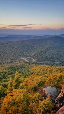 Hike to Mary's Rock Summit in Shenandoah National Park, Meadow Spring ...