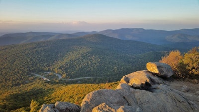 Hike to Mary's Rock Summit in Shenandoah National Park, Meadow Spring ...