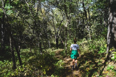 Hike West Ridge Trail in Weston Bend State Park, West Ridge Trailhead