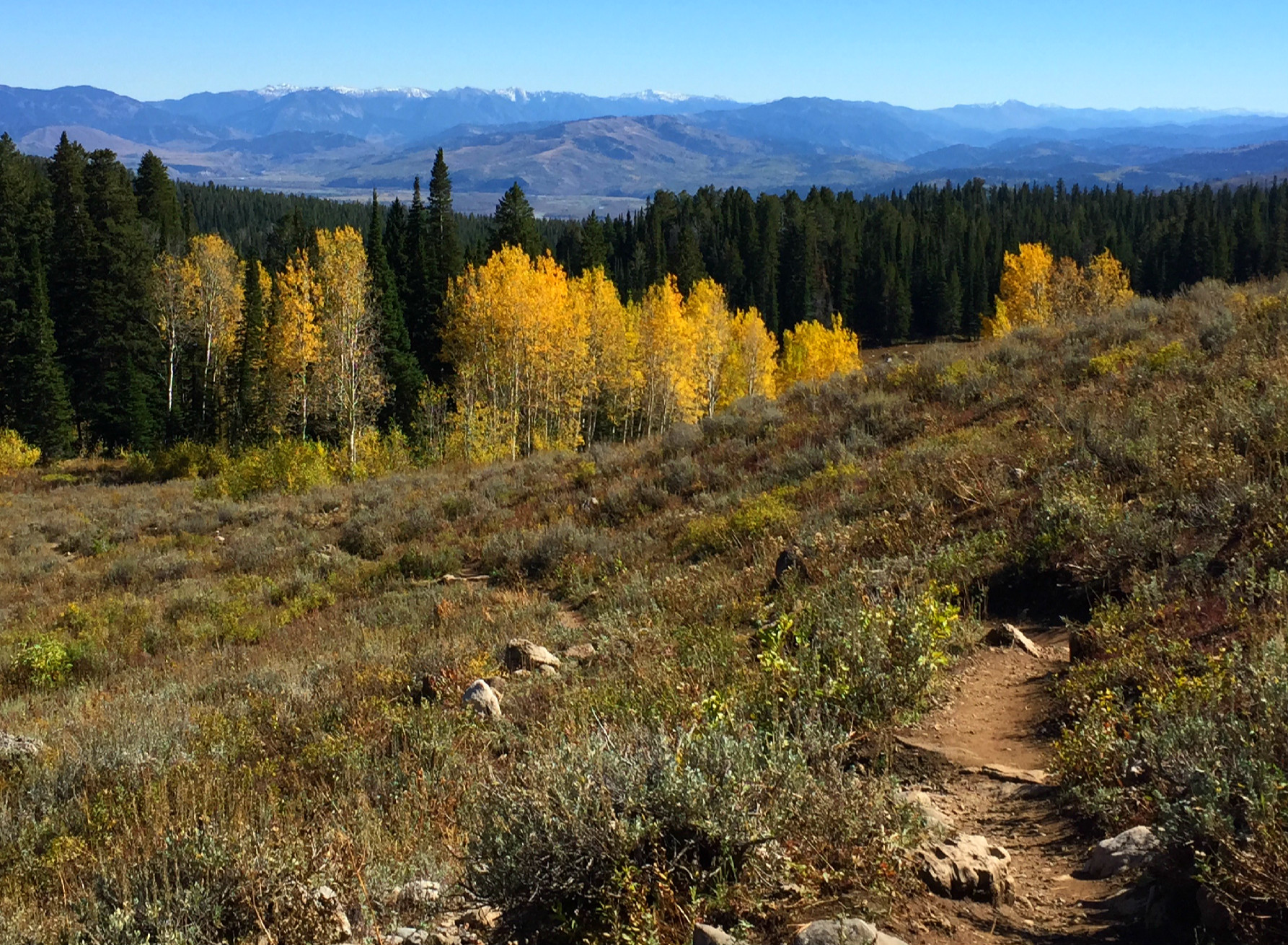 Hike to Ski Lake, Wilson, Wyoming