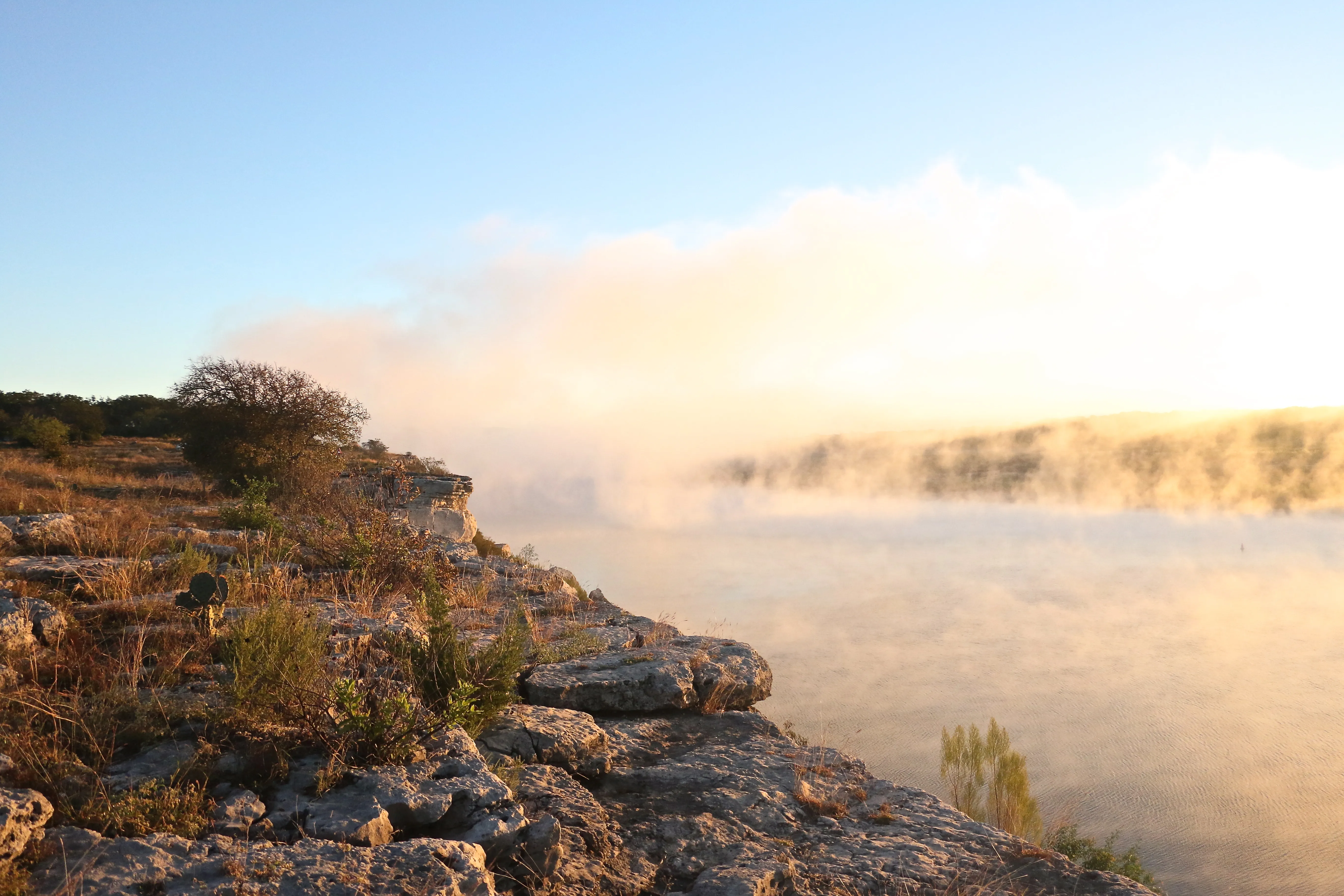 Camp at Pace Bend Park, Spicewood, Texas