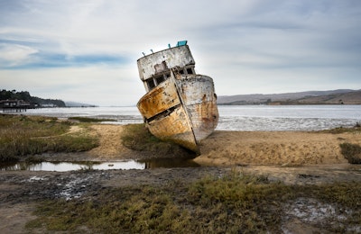 Explore the S.S. Point Reyes Shipwreck , Point Reyes Shipwreck