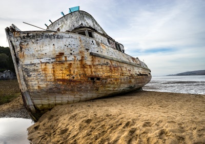 Explore the S.S. Point Reyes Shipwreck , Point Reyes Shipwreck