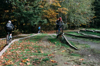 Mountain Bike Duthie Hill, Washington