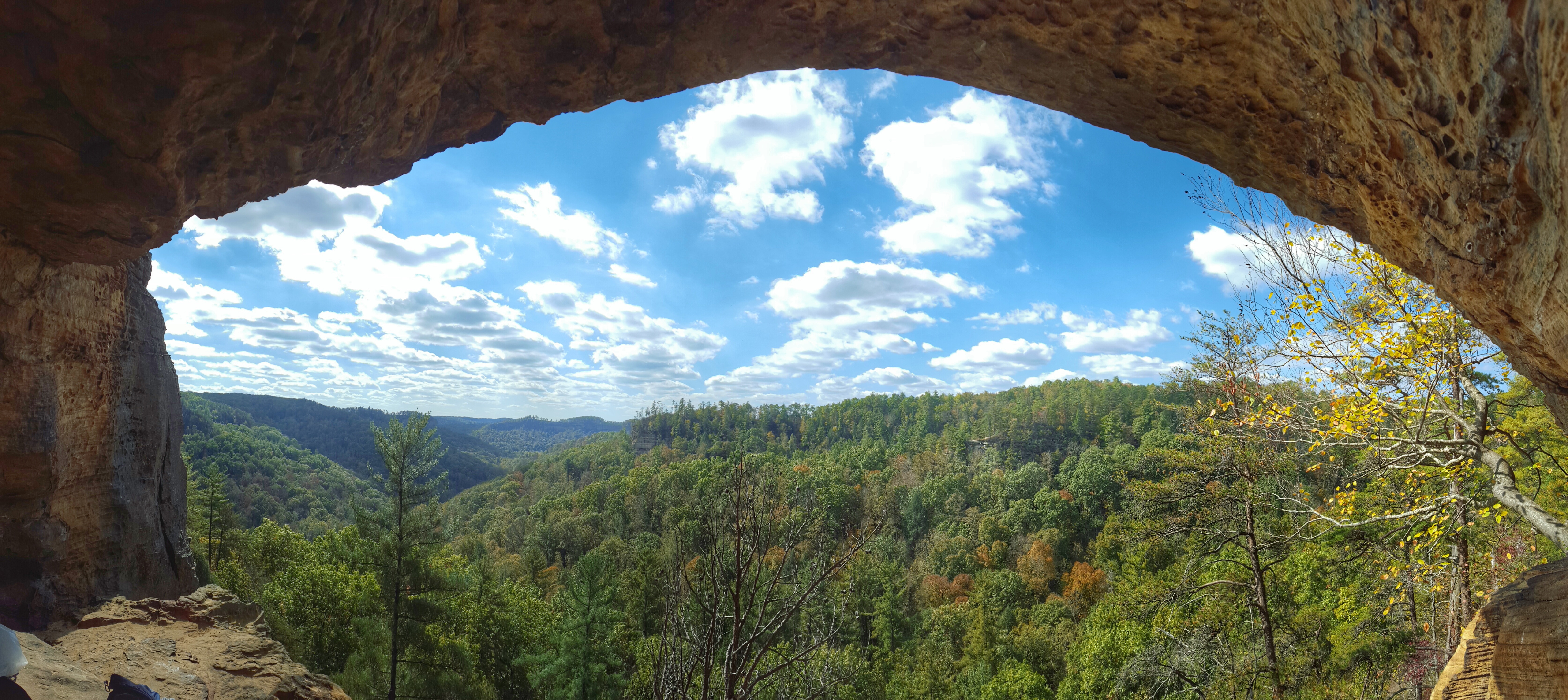Hike the Indian Staircase Loop and Cloudsplitter , Slade, Kentucky