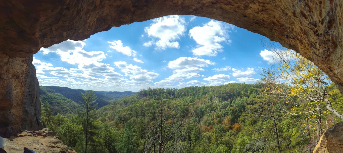 Hike the Indian Staircase Loop and Cloudsplitter , Red River Gorge