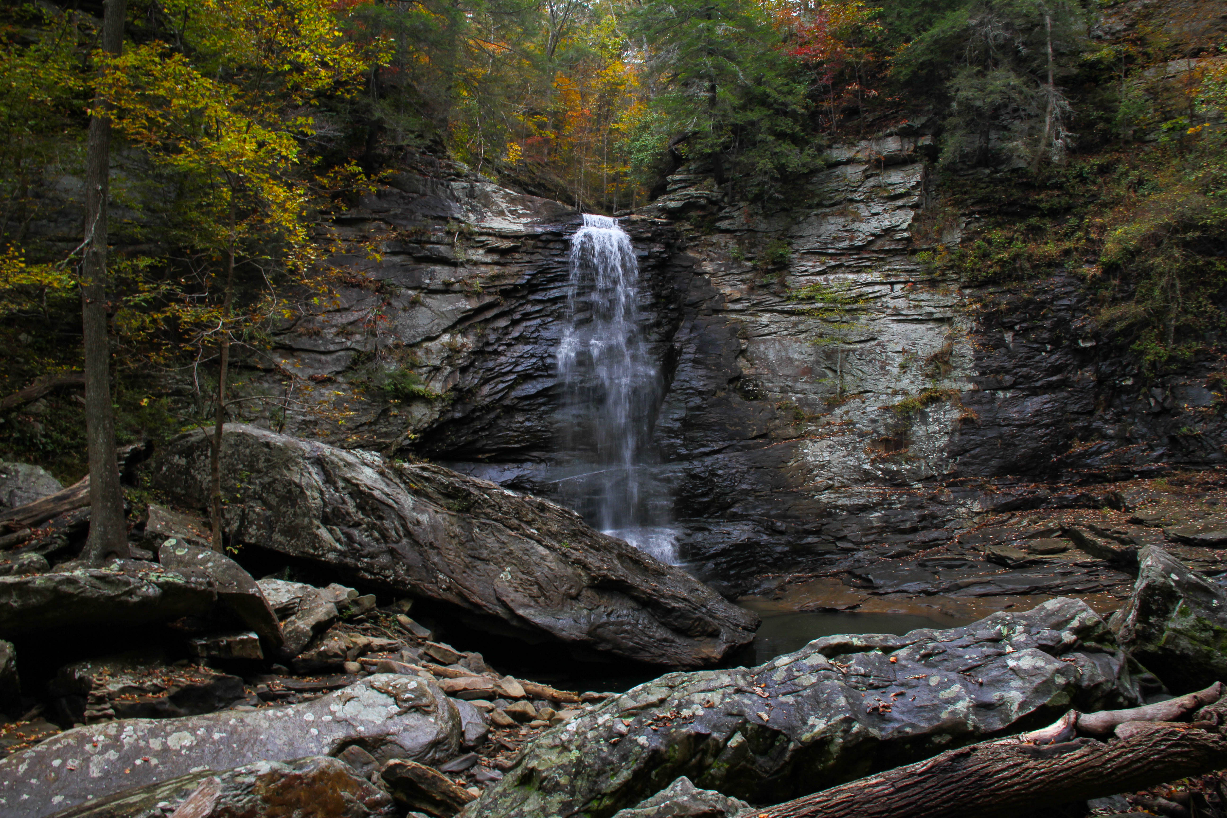 Hike to Rainbow Falls, Signal Mountain, Tennessee