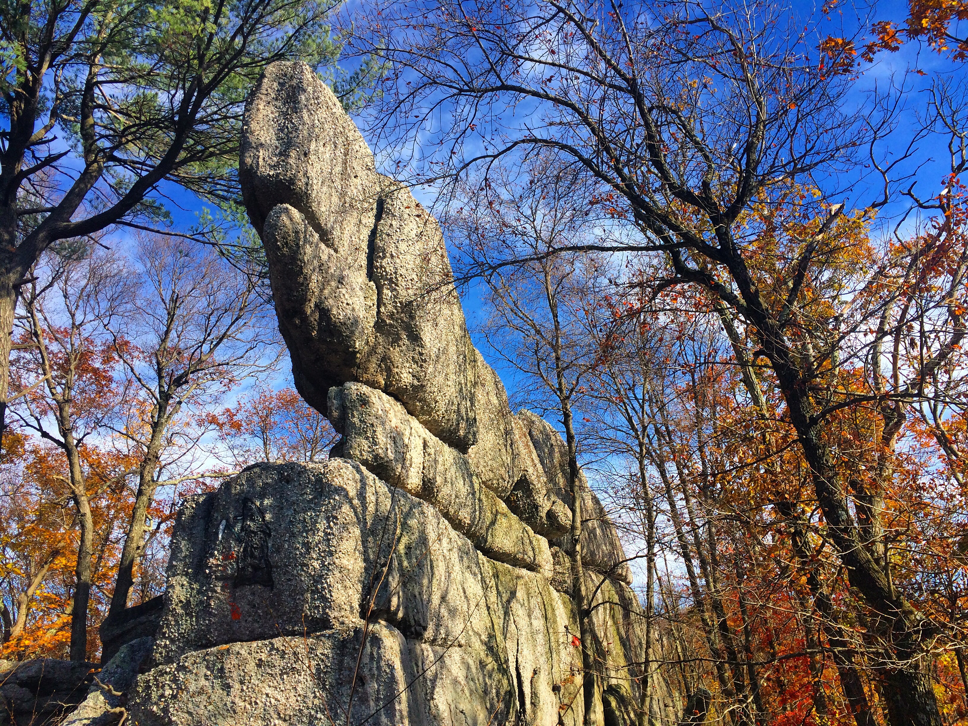Photos: Climb Boxcar Rocks, Jonestown, Pennsylvania