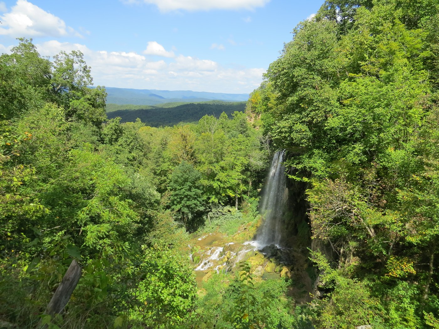 Photo of Swim at the Base of Falling Spring Falls