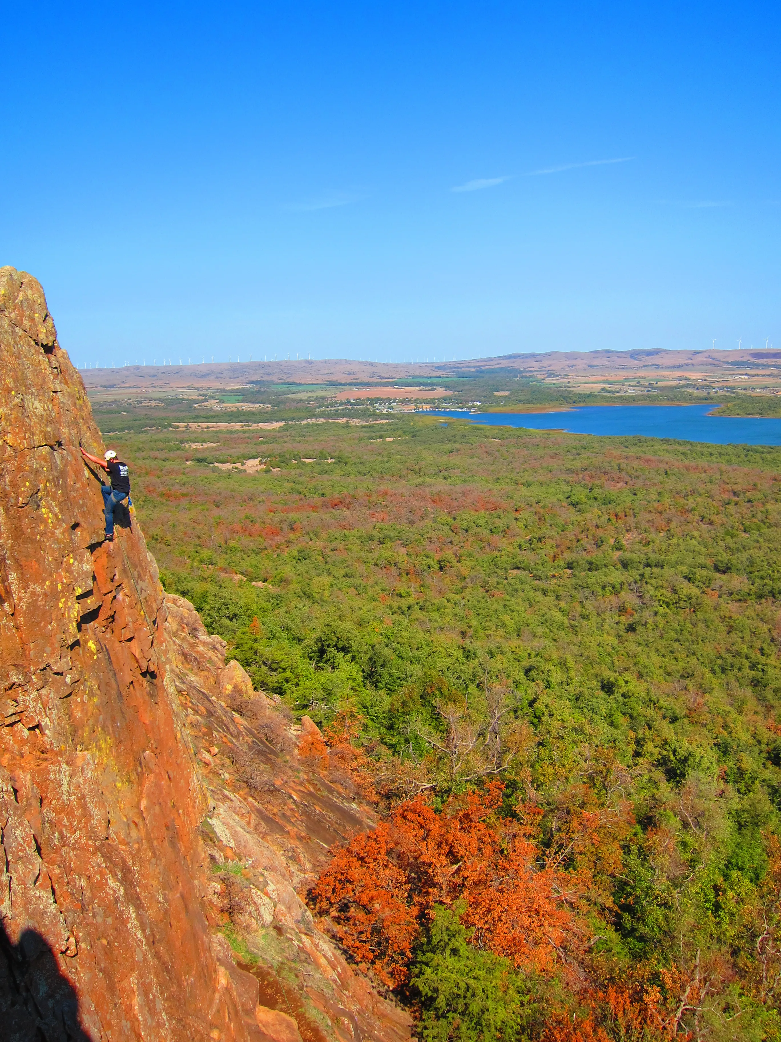 Photo of Climb at the Wichita Mountains Wildlife Refuge