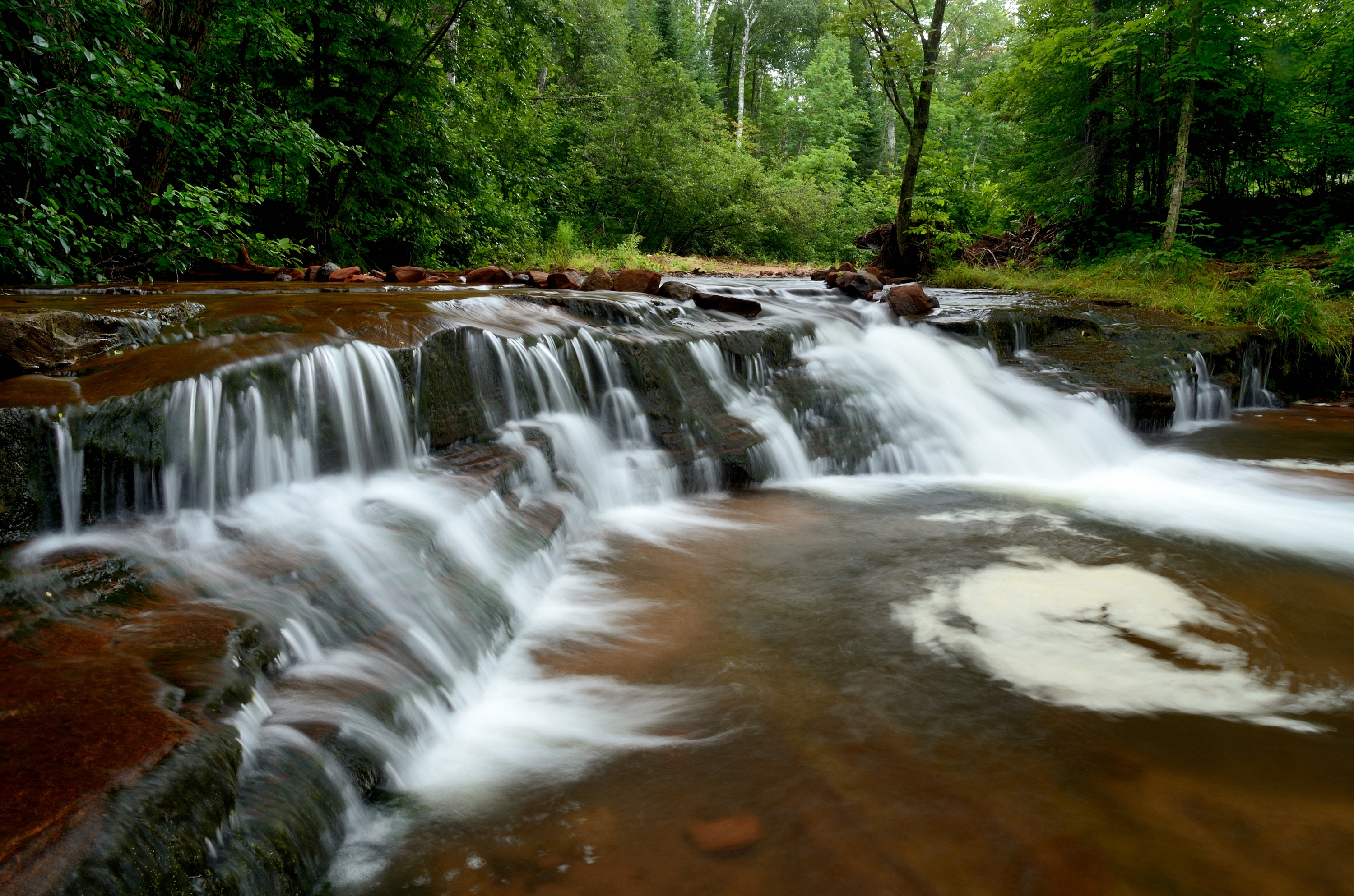 Photos: Siskiwit Falls, Cornucopia, Wisconsin