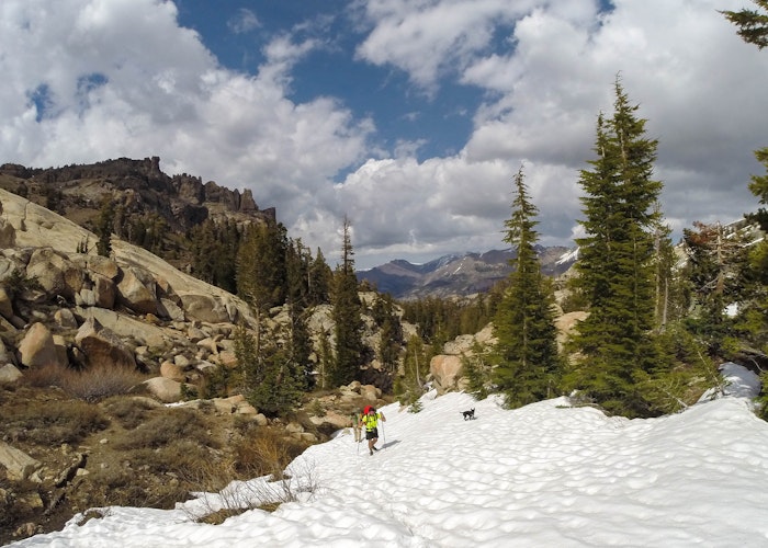 Backpack Lower & Upper Relief Valleys and the East Flange Rock, Yosemite