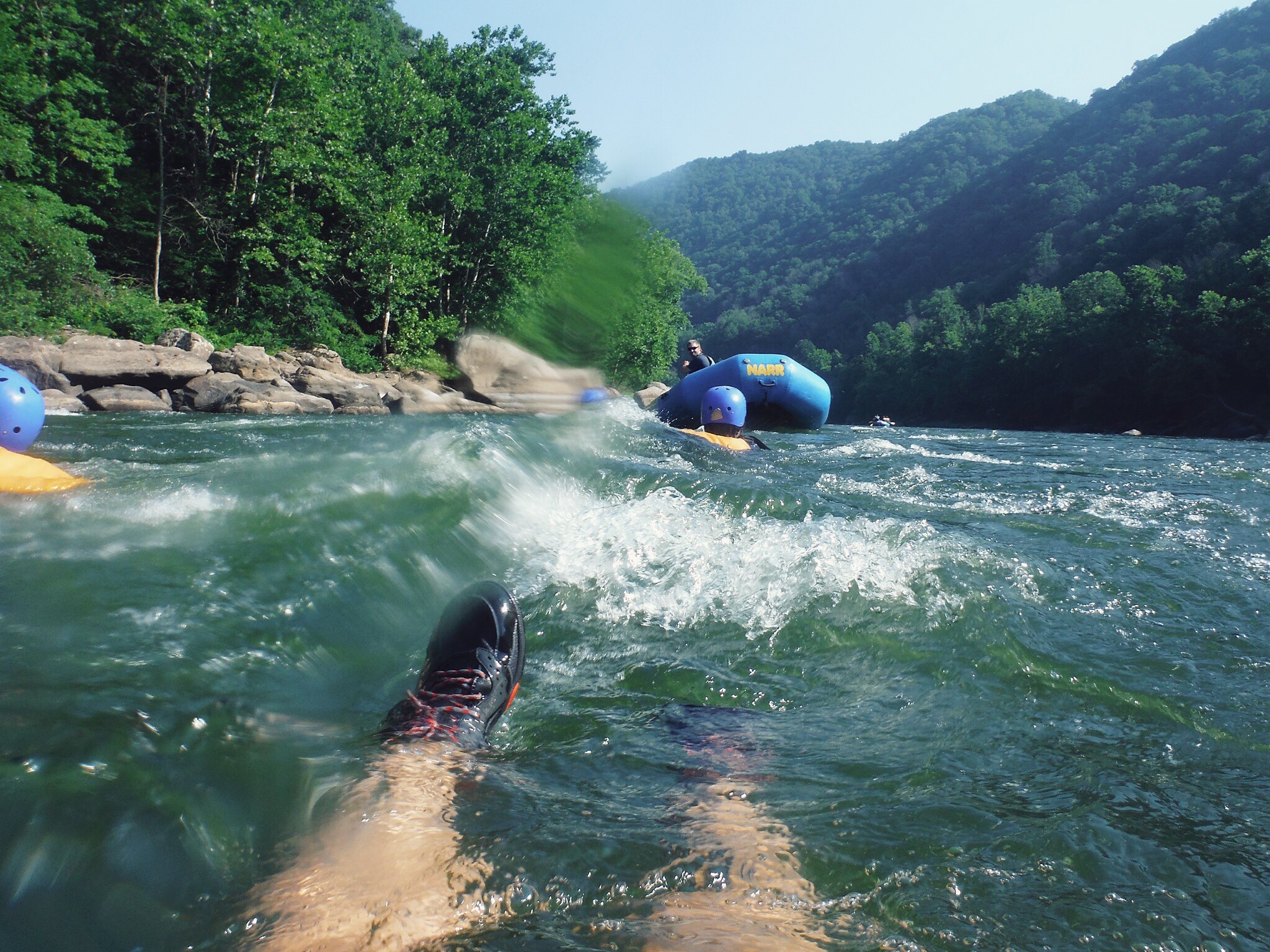 Raft the New River, Layland, West Virginia