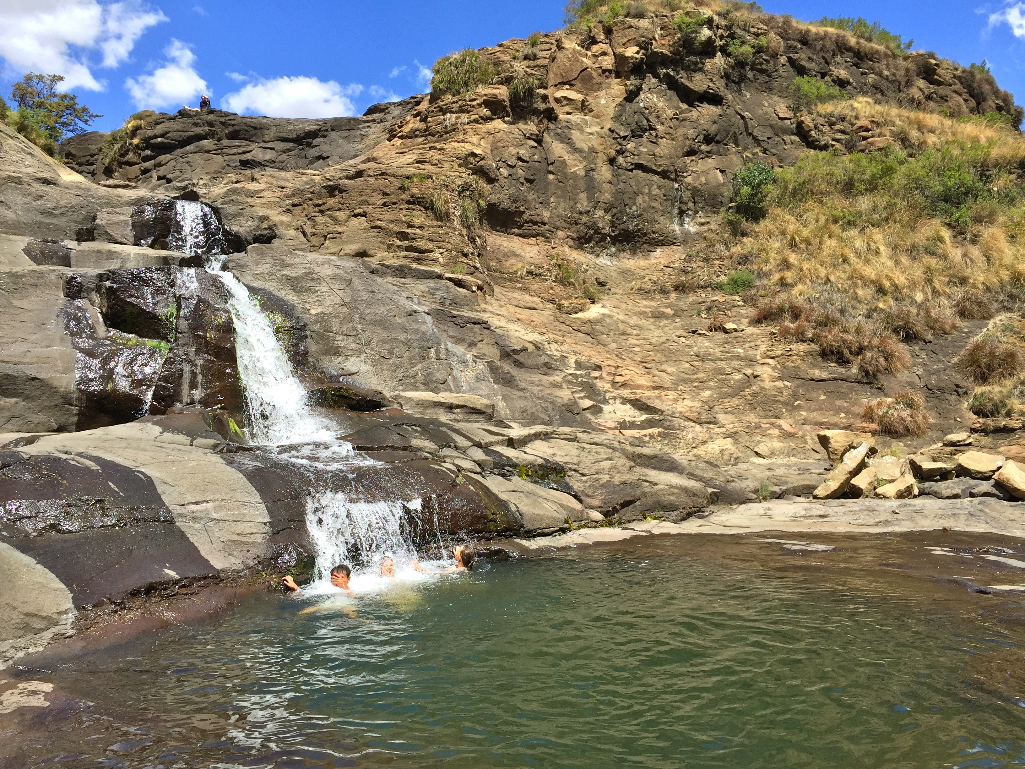 Photos: Hike to Qiloane Falls, God Help Me Pass, Lesotho