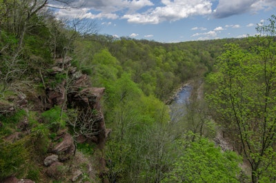 Hike the High Rocks State Park Loop, High Rocks Vista Parking Area