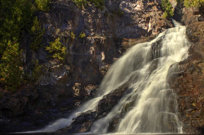 Hike to Caribou Falls, Caribou Falls State Wayside Rest