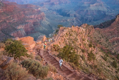 Run Rim-to-Rim-to-Rim in the Grand Canyon, South Kaibab Trailhead