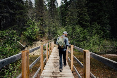 Hike to Morrell Falls, Morrell Falls National Recreation Trail
