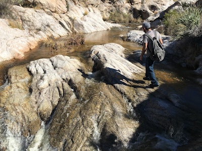 Hike to the Romero Pools, Romero Canyon Trail
