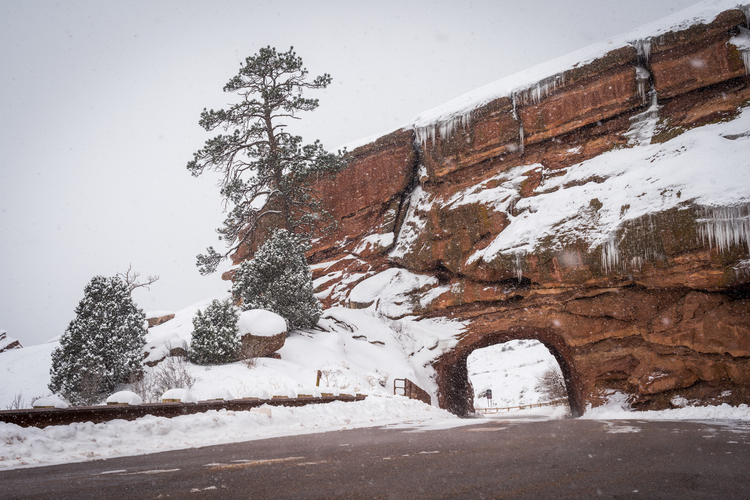 Explore Red Rocks Park in Winter, Morrison, Colorado