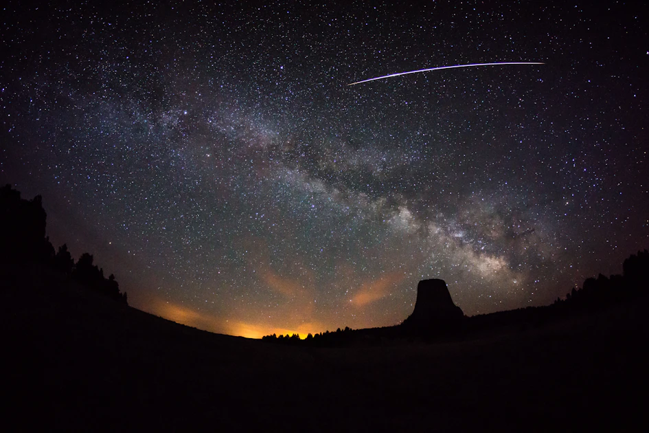 Capture the Night Sky over Devils Tower, Devils Tower, Wyoming