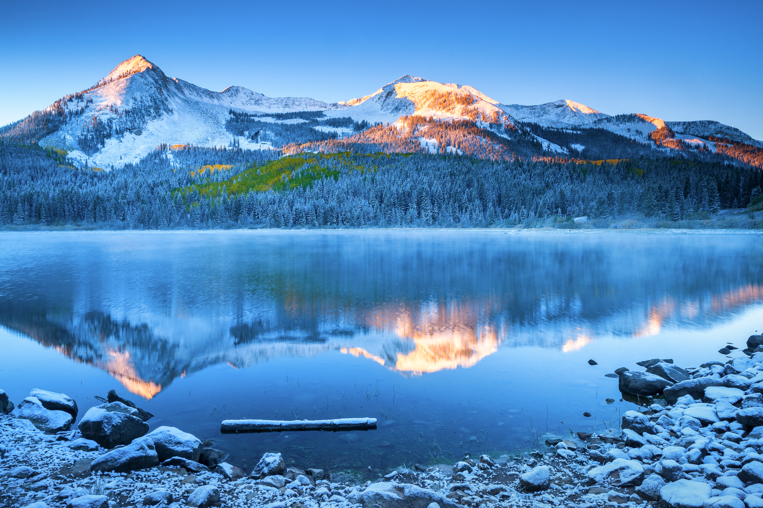 Camp at Lost Lake Slough, Somerset, Colorado