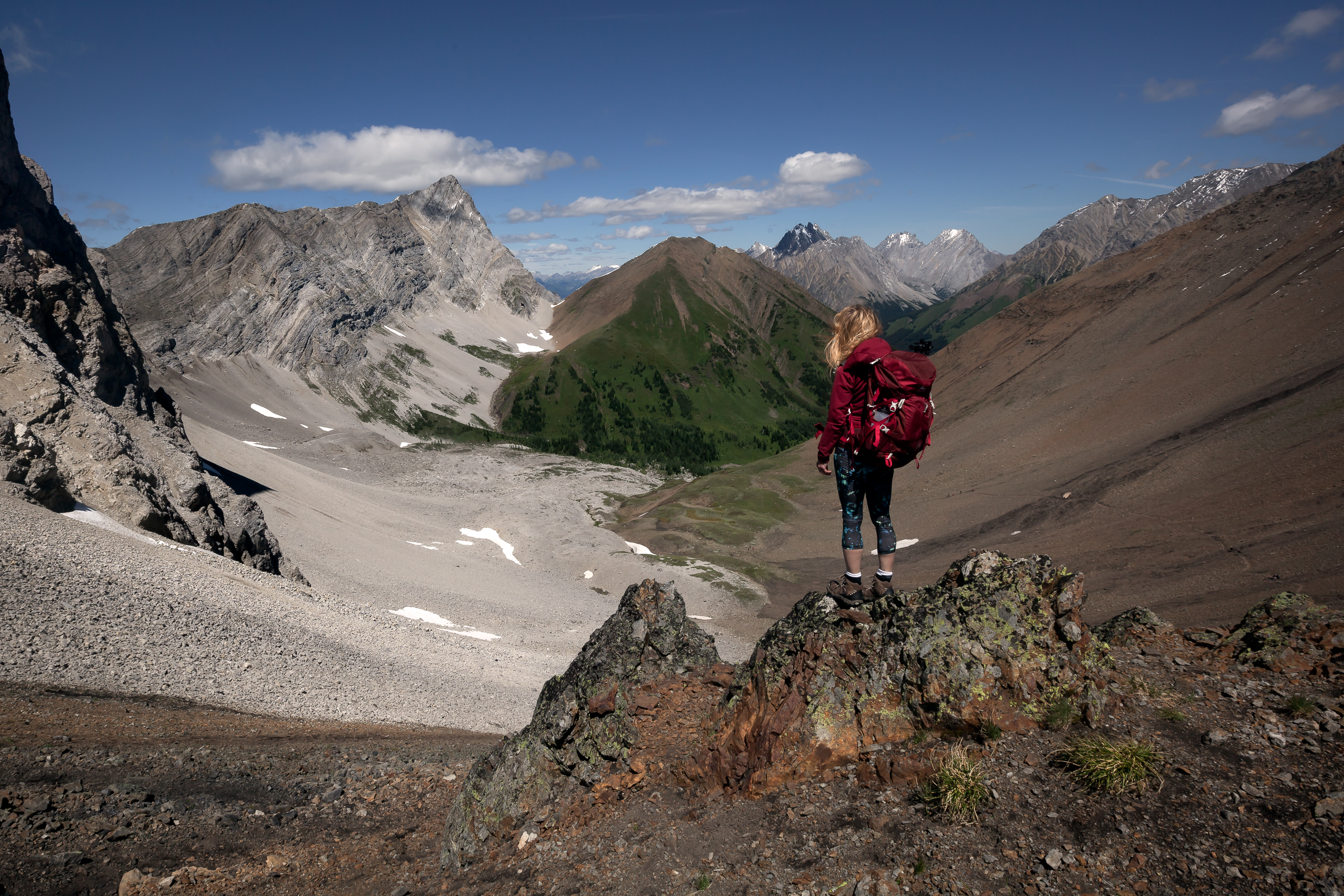 Hike to Grizzly Ridge near Highwood Pass, Kananaskis, Alberta