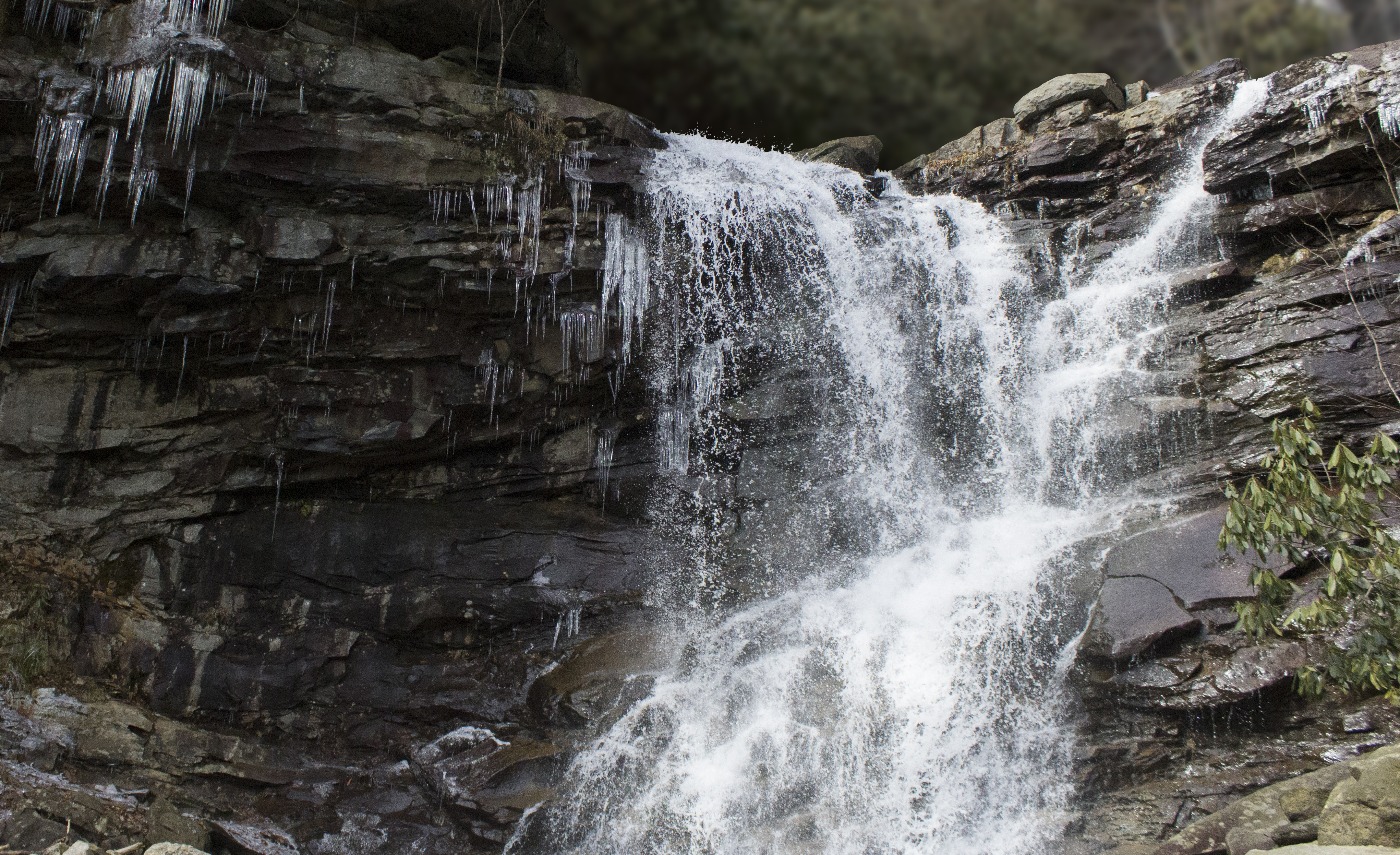 Hike to Glen Onoko Falls, Jim Thorpe, Pennsylvania