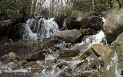 Hike to Glen Onoko Falls, Glen Onoko Parking Area