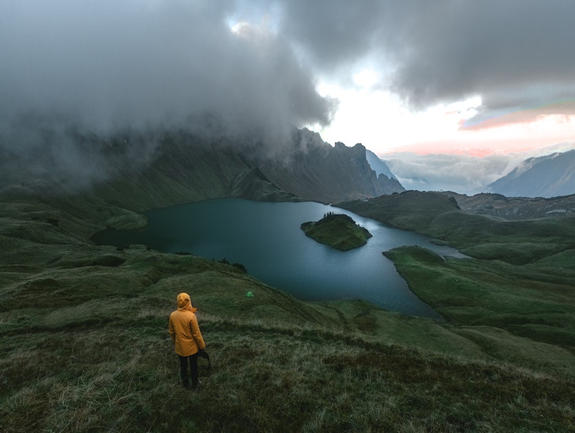 Hike up to Lake Schrecksee, Germany