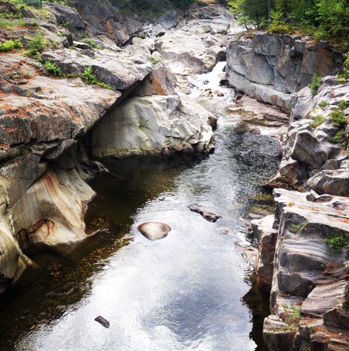 Swim in Coos Canyon, Byron, Maine