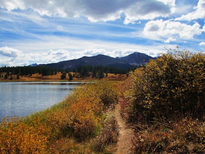 Camp at Little Molas Lake, Little Molas Campground