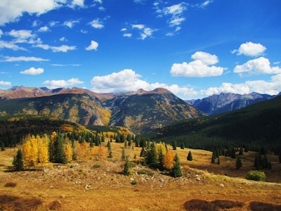 Camp at Little Molas Lake, Little Molas Campground