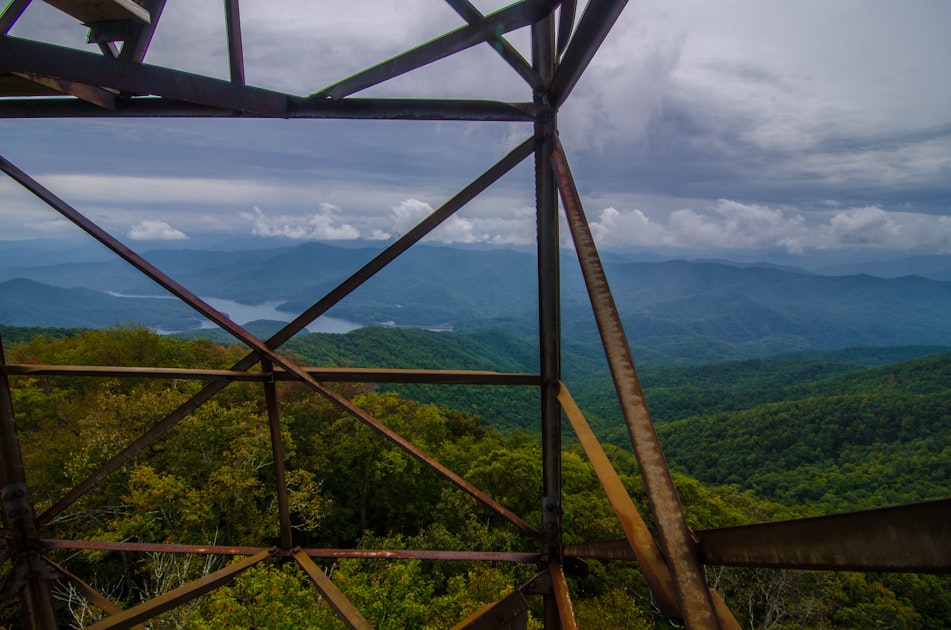 Hike to Shuckstack Fire Tower, North Carolina