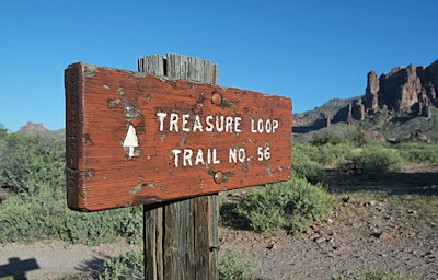 Hike the Treasure Loop, Treasure Loop Trailhead