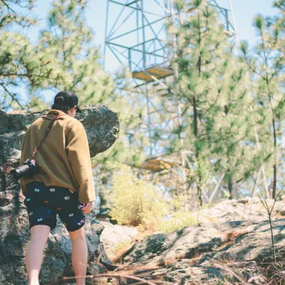 Hike to the Smith Mountain Fire Tower (Lake Martin), Smith Mountain ...