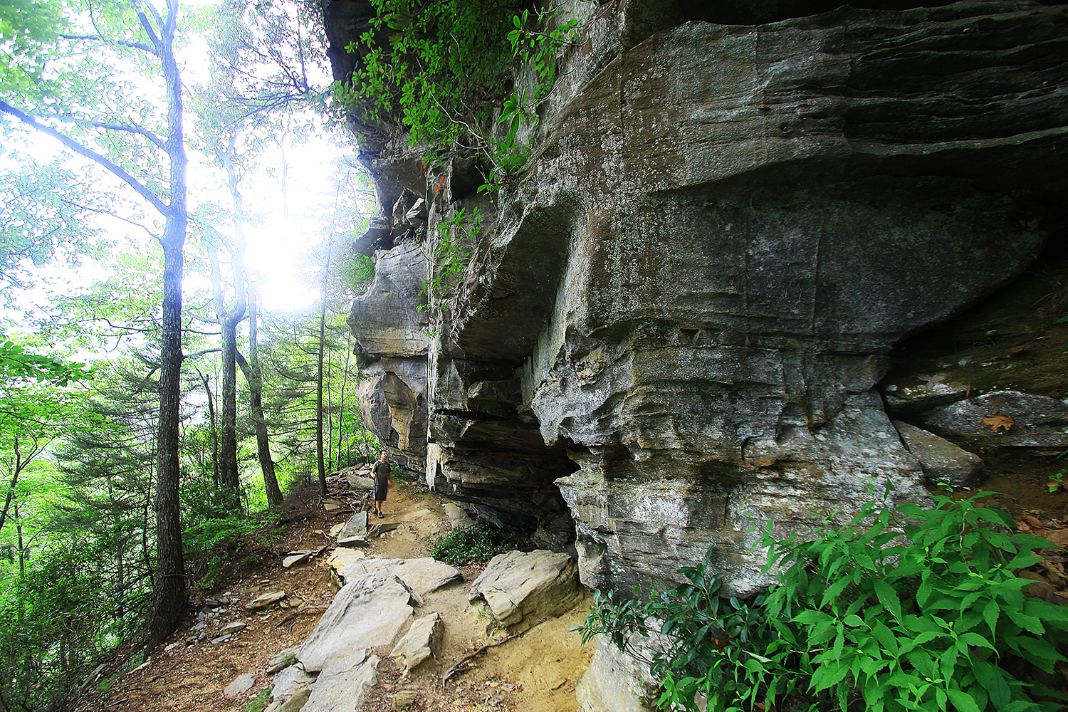 Photos: Hike to Rainbow Falls and Pretty Place, Greenville County ...