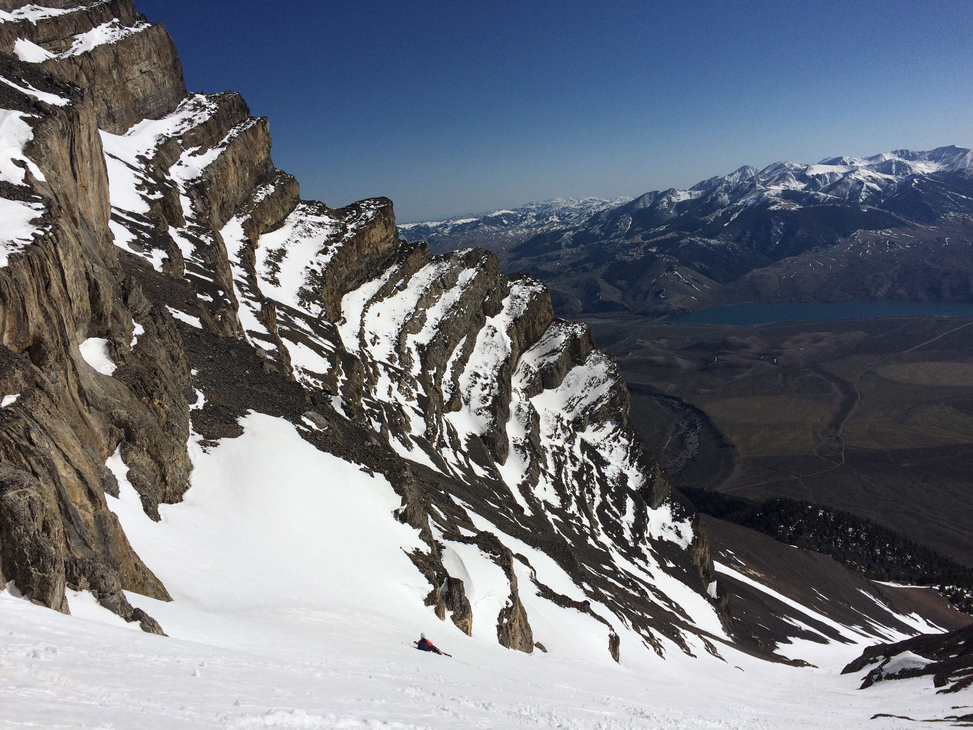 Photo of Ski or Snowboard Lost River Peak Super Gully Backcountry
