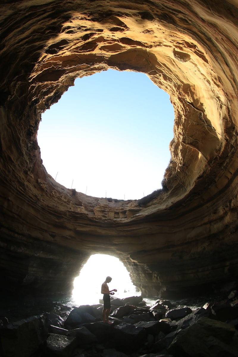 Photo of Sunset Cliffs Open Ceiling Cave