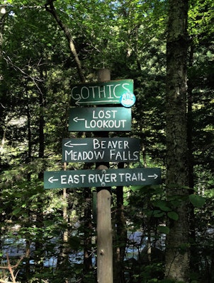 Hike to Gothics Mountain, Pyramid Peak, and Sawteeth Mountain via ...