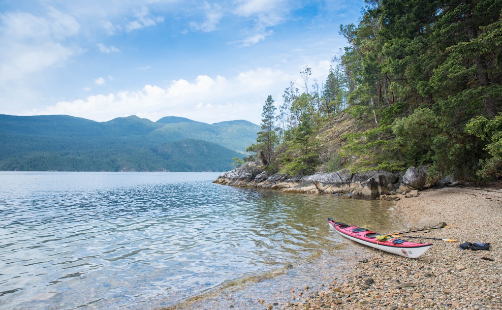 Kayak the Sechelt Inlet, Sechelt, British Columbia