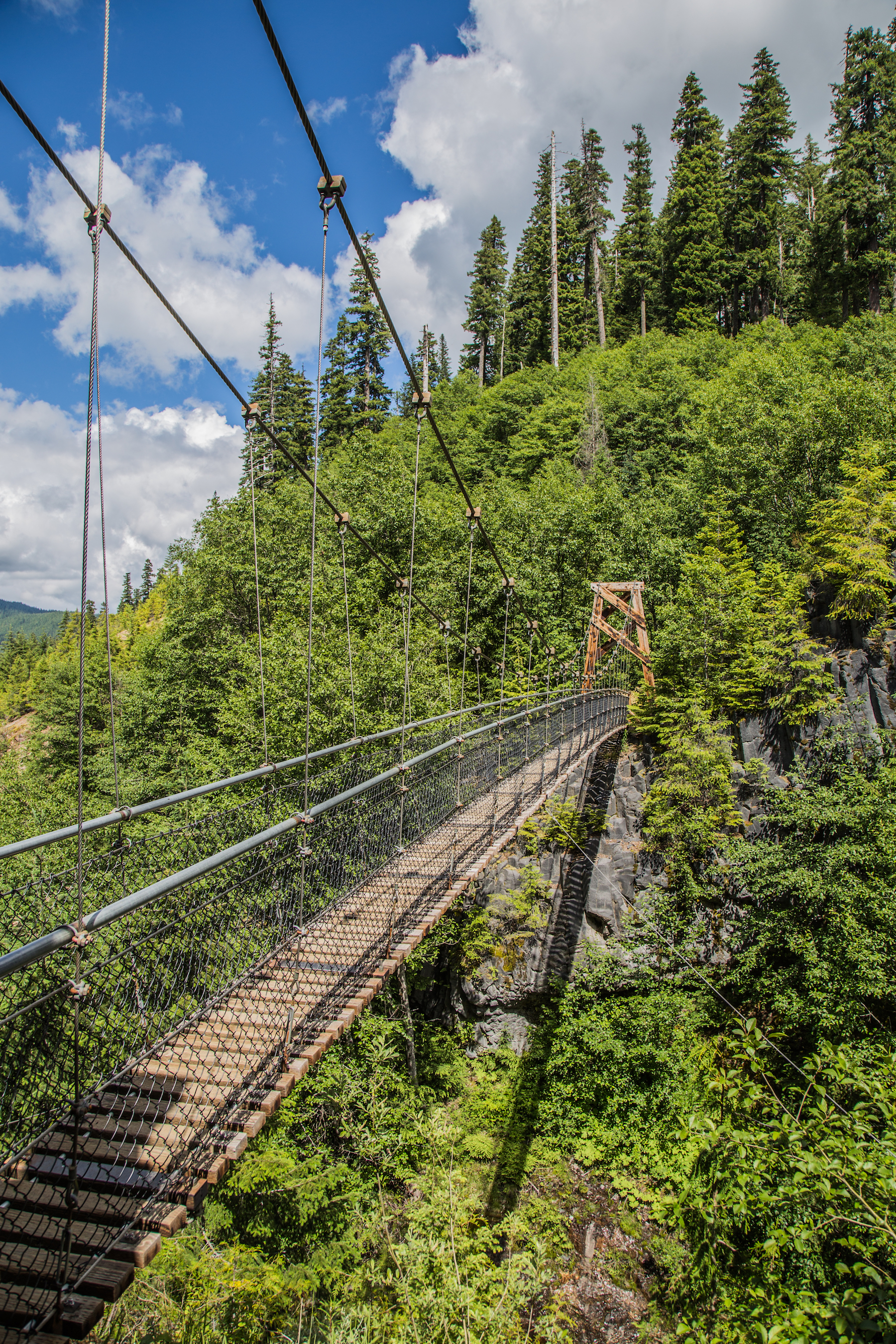 Hike the Lava Canyon, Cougar, Washington