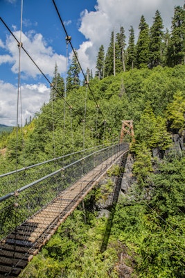Hike the Lava Canyon, Lava Canyon Trailhead
