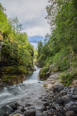 Hike the Lava Canyon, Lava Canyon Trailhead