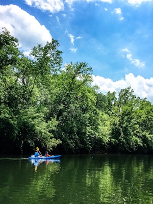 Canoe or Kayak the Upper James River, Horseshoe Bend Boat Ramp