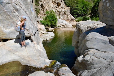 Hike to Aztec Falls, Splinters Cabin Day Use Area