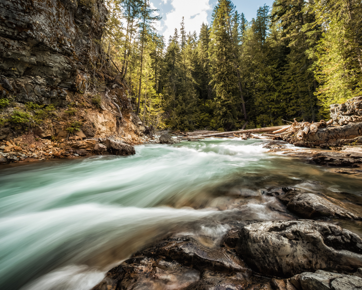 Agnes Gorge in Stehekin Valley, Stehekin, Washington